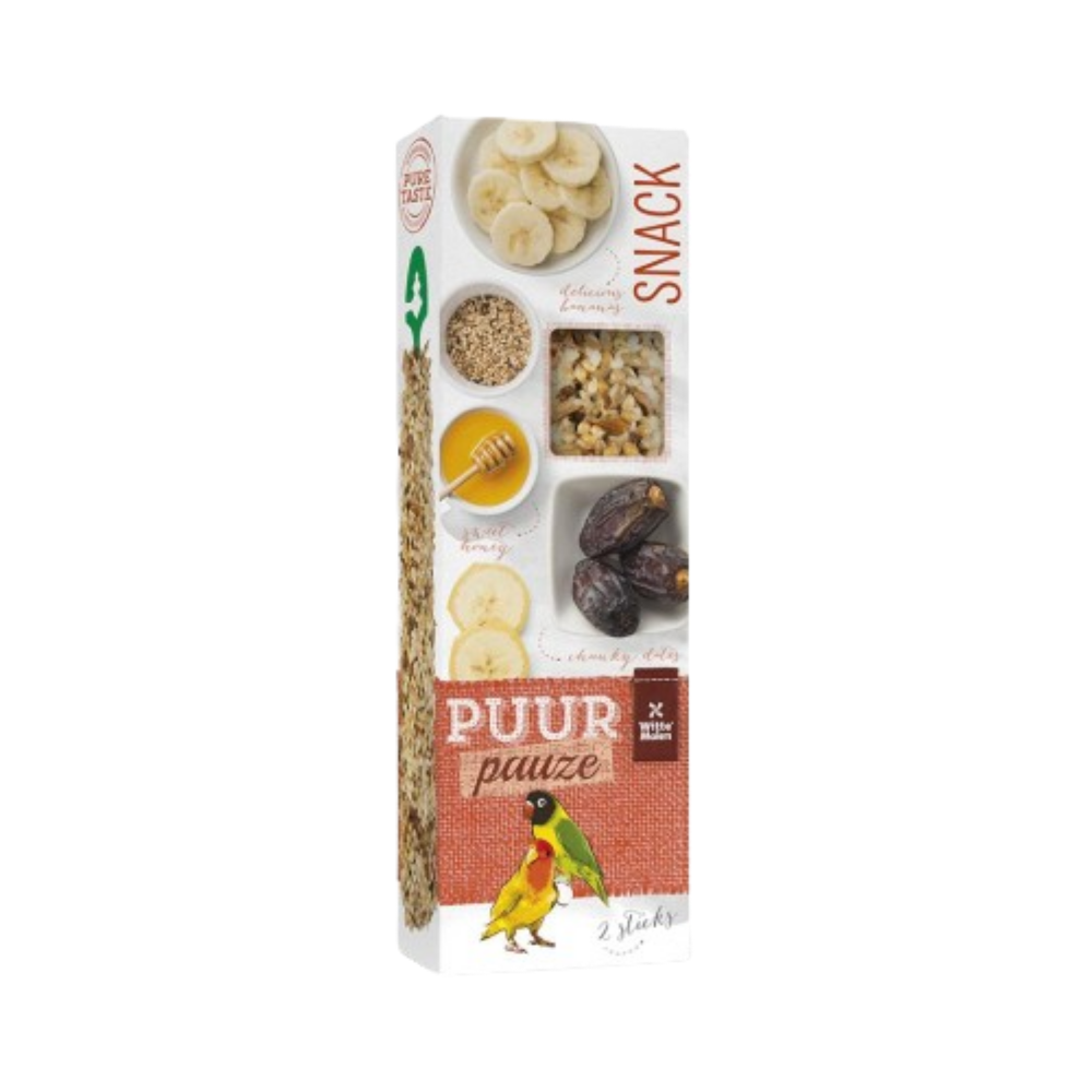 WM PUUR Seed Sticks for Love Birds with Fruits & Honey 60g